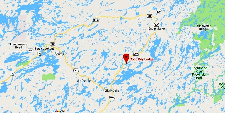 Maps/Directions - Cobb Bay Lodge
